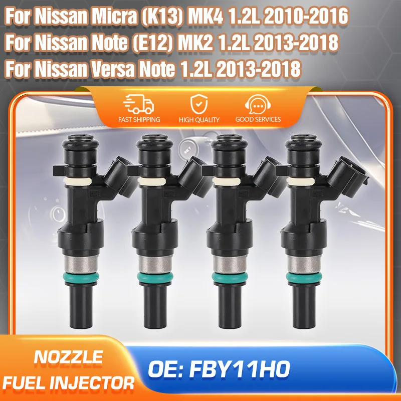 Fuel Injector Nozzle FBY11H0 For Nissan Note E12 Nissan Versa Note 2013 ...