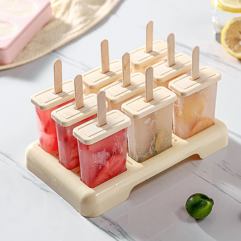 Ice-Cream-Popsicle-Mold-DIY-Ice-Cream-Machine-Homemade-Ice-Box-with ...