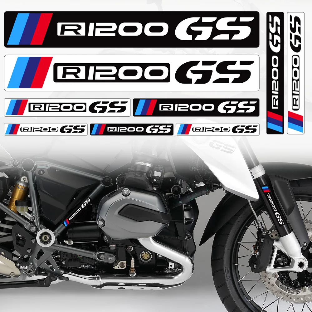 For BMW R1200GS r1200gs Adventure Reflective Motorcycle Sticker Hand ...