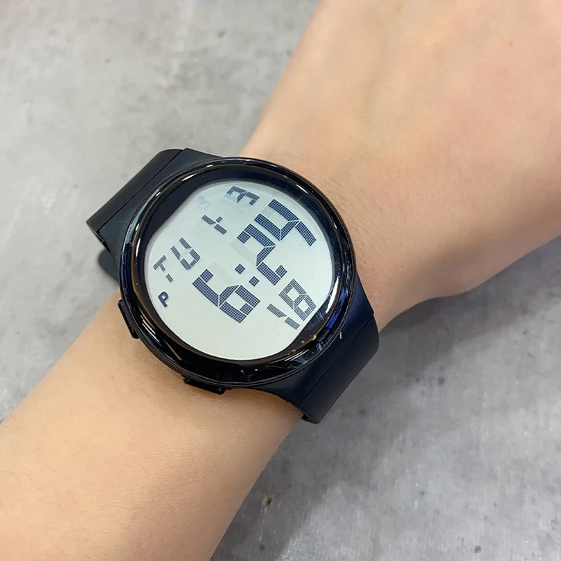 큰 숫자 읽기 쉬운 5ATM 방수 남성 디지털 시계, 야외 스포츠| | - AliExpress