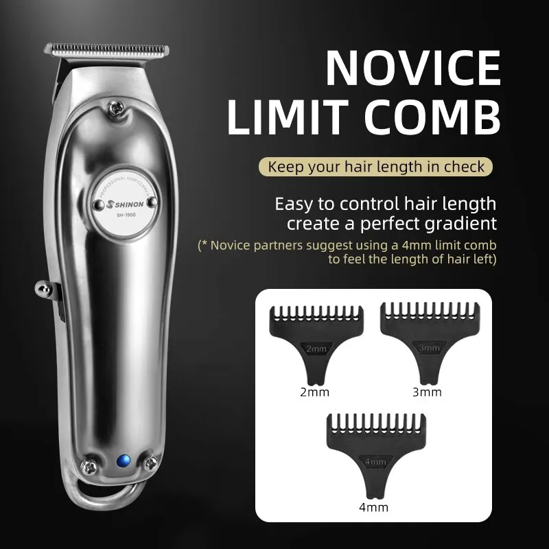 Electric-Barber-Full-Metal-Professional-Hair-Trimmer-For-Men-Beard-Hair ...