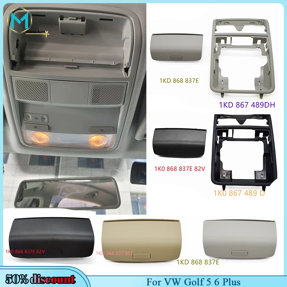 For VW Golf 5 6 Plus New Beige Black Gray Interior Sun Glasses Holder ...