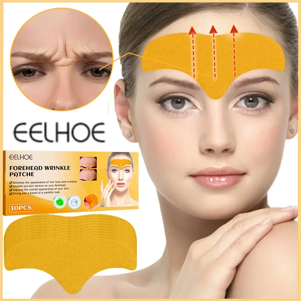 10Pcs-Forehead-Line-Collagen-Removal-Gel-Patch-Anti-Wrinkle-Forehead ...