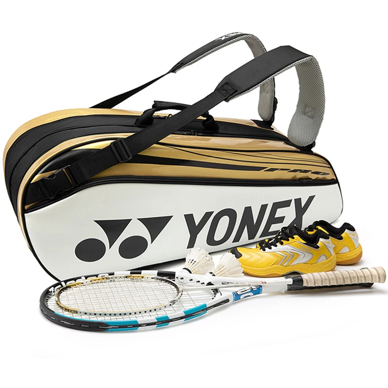 Genuine-Waterproof-Yonex-Tennis-Racket-Bag-High-Quality-PU-Leather ...