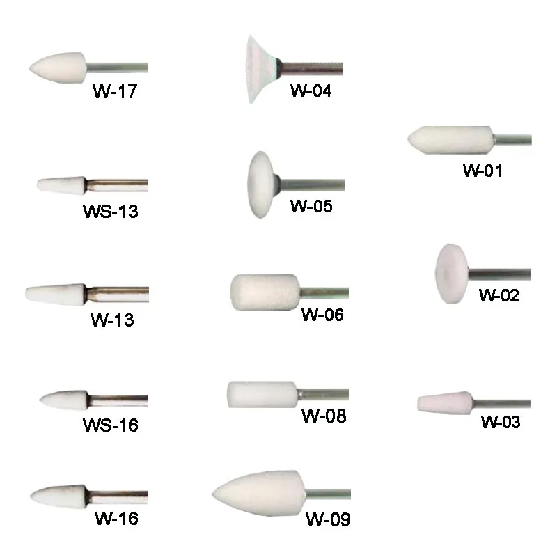 Dental-Polishing-Burs-White-Stones-Dentists-Teeth-Care-Polishing-Tools ...
