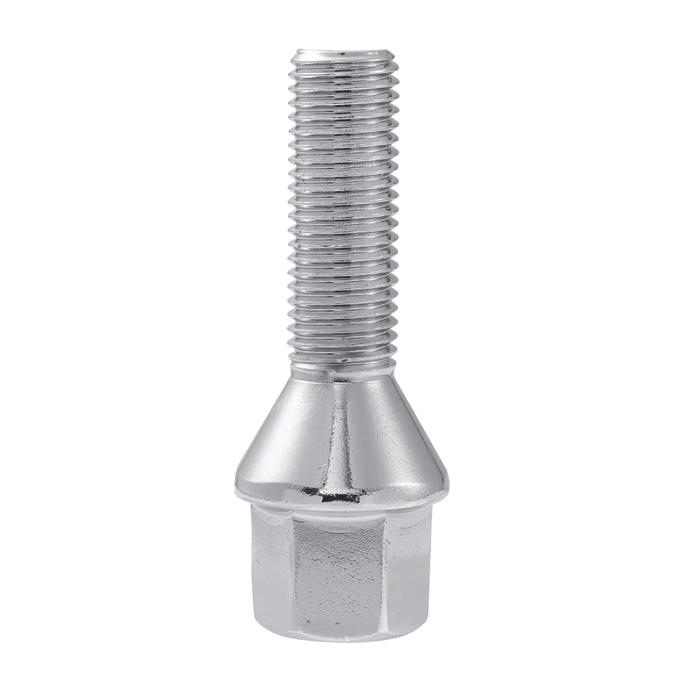 1pcs Car Wheel Nut Bolts Cone Seat Screw M12x1.5 /14x1.5 /14x1.25 /12x1 ...