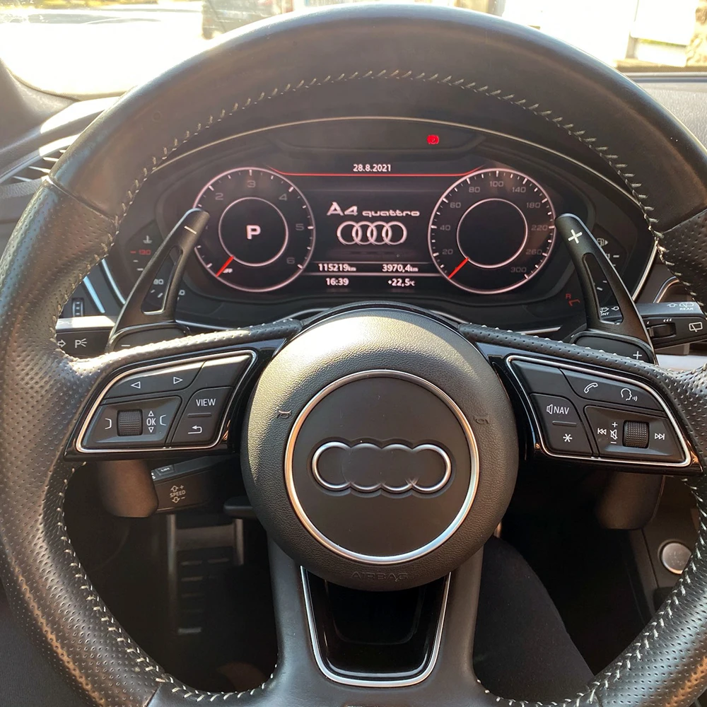 Choice Red Steering Wheel Shift Paddle Shifter For Audi A3 / S3 ...