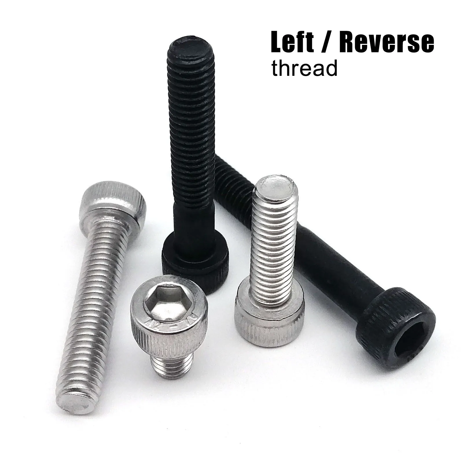 M3 M4 M5 M6 M8 M10 M12 M14 M16 Left Hand Reverse Rotate Thread ...