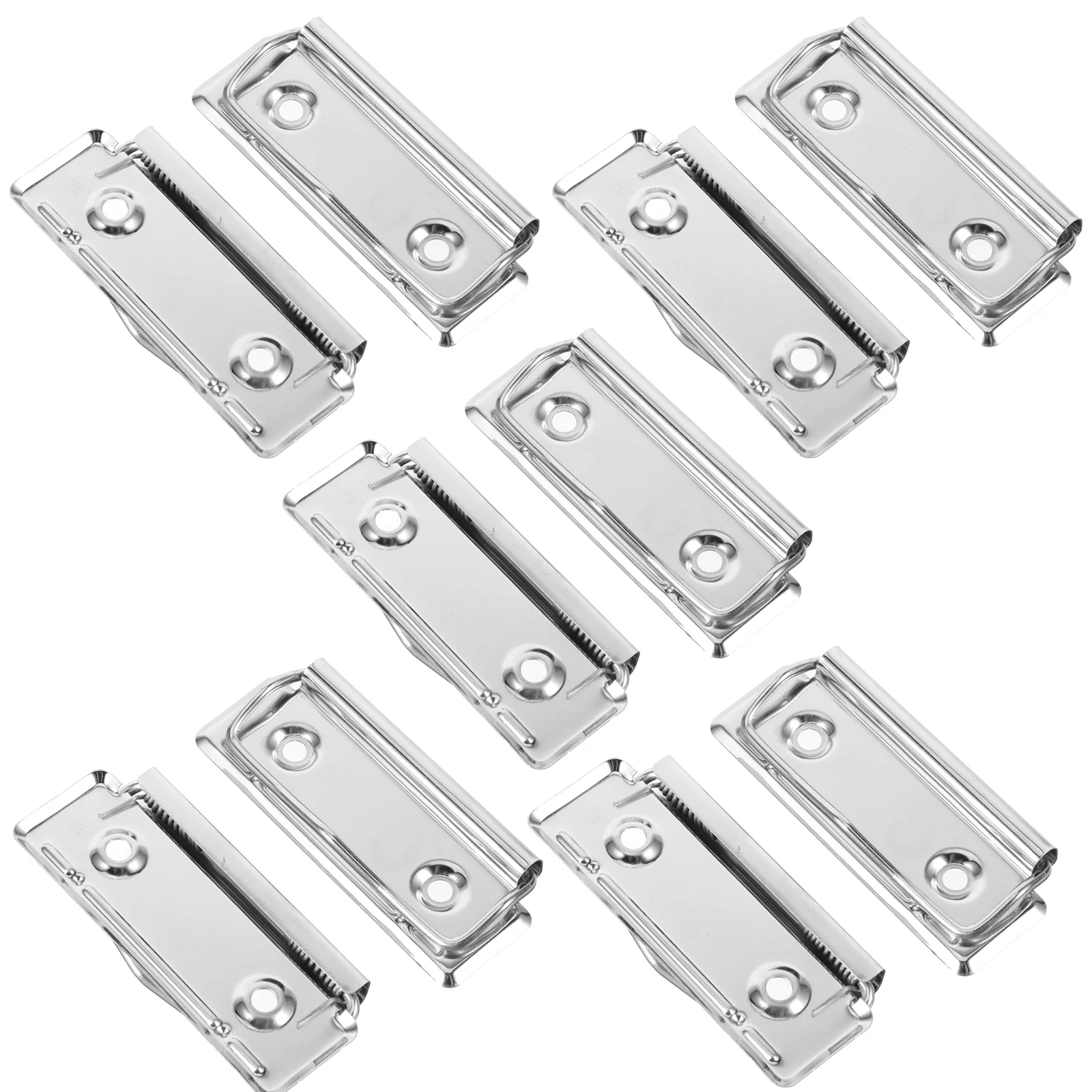 10Pcs Metal Writing Board Clamps Clipboard Clips Small File Clamps Menu ...