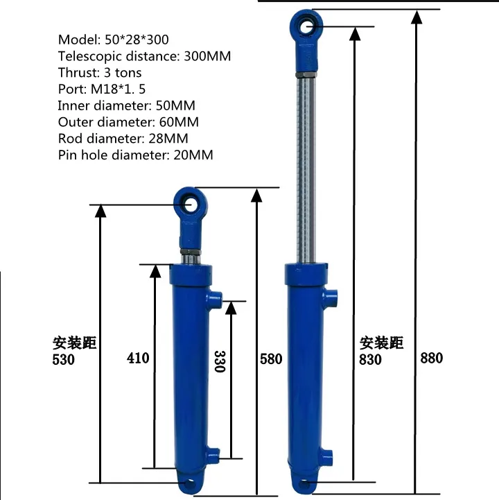 3-ton-hydraulic-cylinder-bore-50-hydraulic-cylinder-two-way-lift ...
