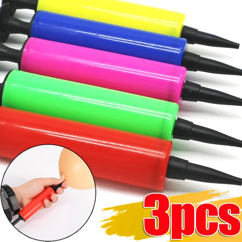 1-3PCS-Manual-Balloon-Pumps-Portable-Air-Inflator-Pump-Useful-Latex ...