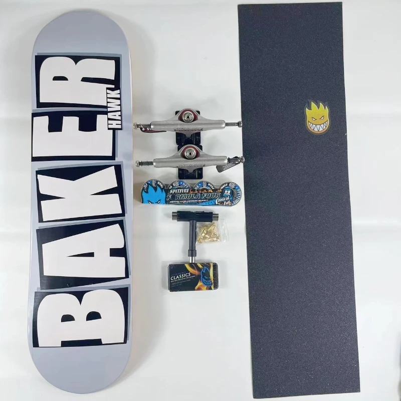 Baker-Board-Skate-Profissional-Completo-Canada-Maple-mais-cores-foguete ...