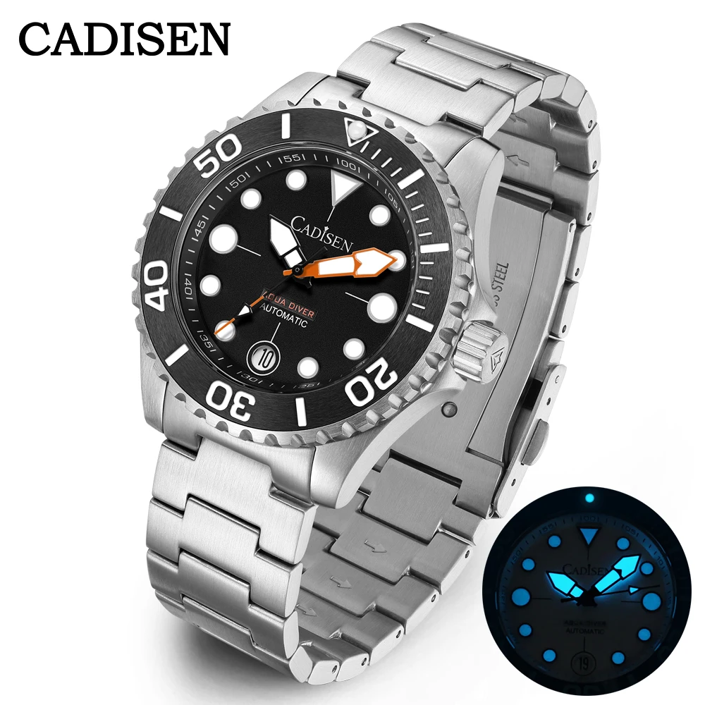 CADISEN AQUA DIVER 2024 New Brand Luxury Men Watches Automatic Watch ...
