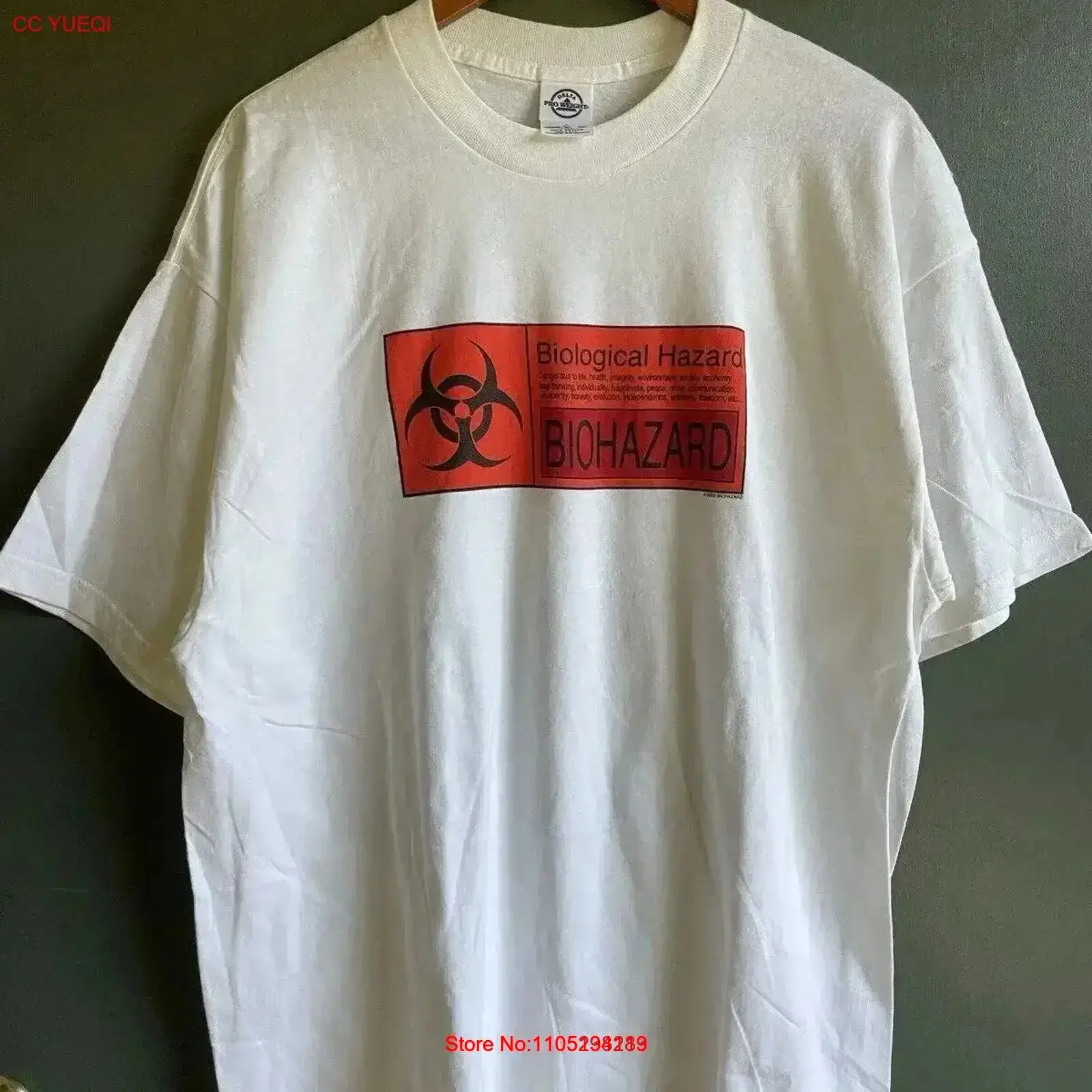 Vintage 2002 Biohazard Hardcore T Shirt Band Y2K Metal Size XL 23x30 ...