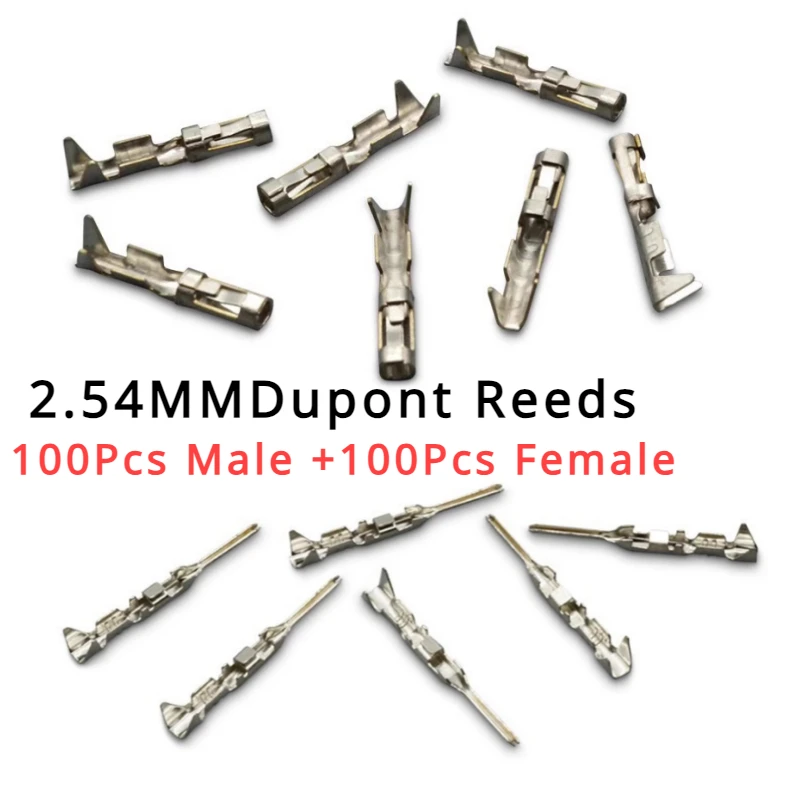 100pcs-male-100pcs-Female-2-54mm-Dupont-reed-Dupont-Jumper-Wire-2-54-Dupont-languette-Connector.jpg