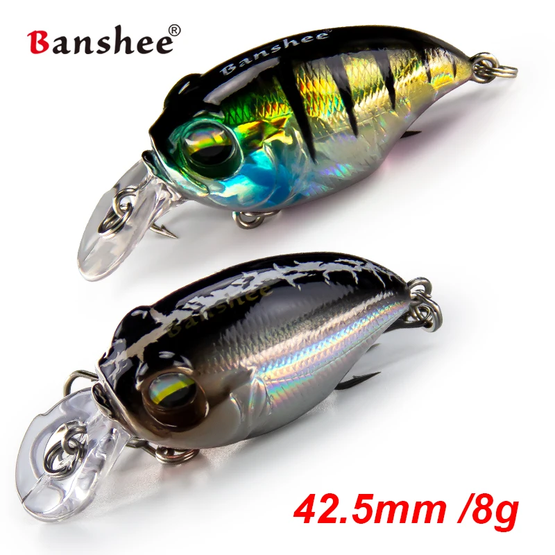 Fishing Lure Wobbler | Floating Crankbait | Banshee Lures | Perch Lures ...