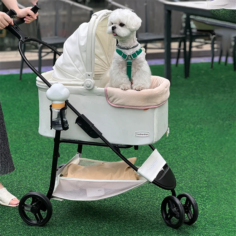 2-in-1-Pet-Stroller-Dog-Multi-function-Detachable-Bag-Cats-Dogs-Going ...