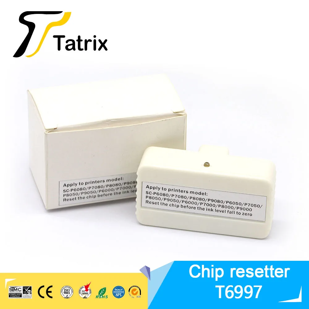 T6997 Maintenance Box Chip Resetter For Epson Surecolor P7080 P8000 P8080 P9000 P9070 P6000 ...