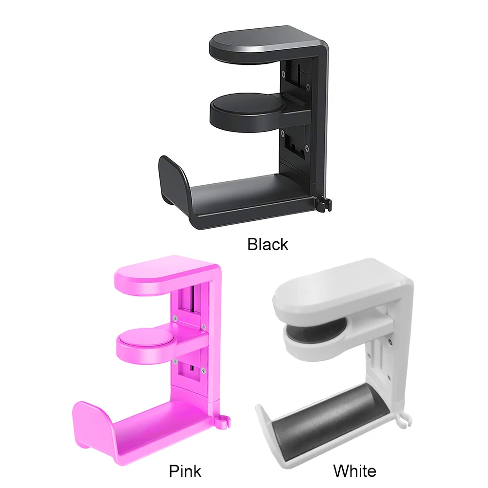 Metal-Headset-Desk-Hook-360-Degree-Adjustable-Gaming-Headset-Mount ...