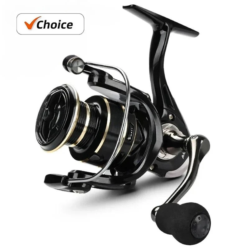 Spinning-Reel-para-Pesca-Metal-Spool-Handle-Sea-Jig-Carp-Pesca-Bobina ...