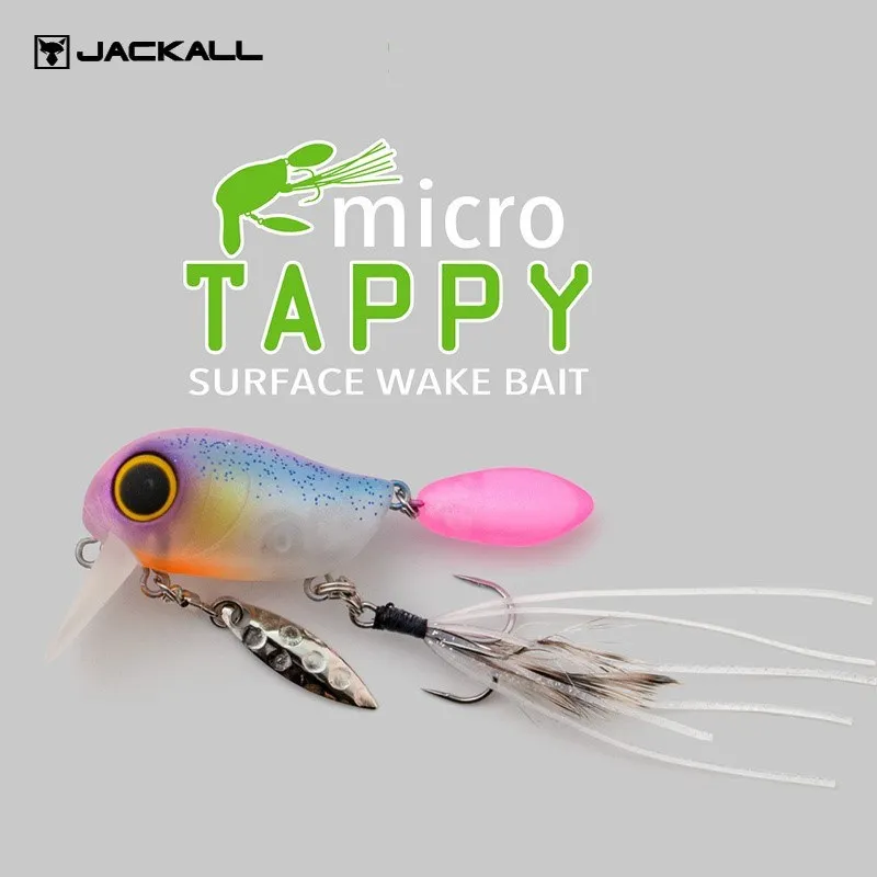 Jackall MICRO TAPPY 54mm 4.8g Floating Top Water Fishing Lure Micro ...