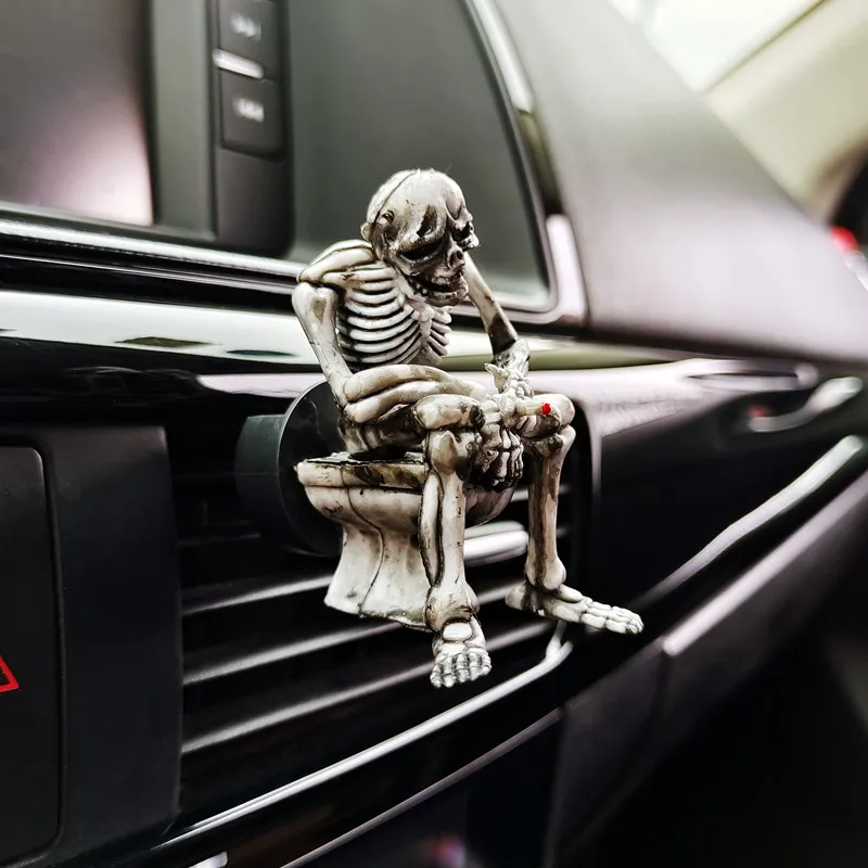Fashion-Skull-Car-Accessories-Interior-Creative-Skull-Car-Air-Freshener ...