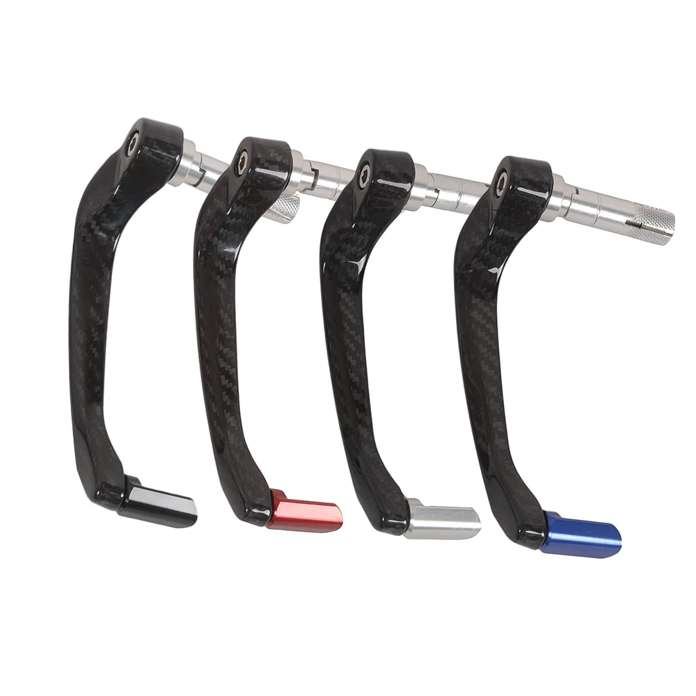 Universal Motorcycle Handlebar Guard Handguards Protector Carbon Fiber ...