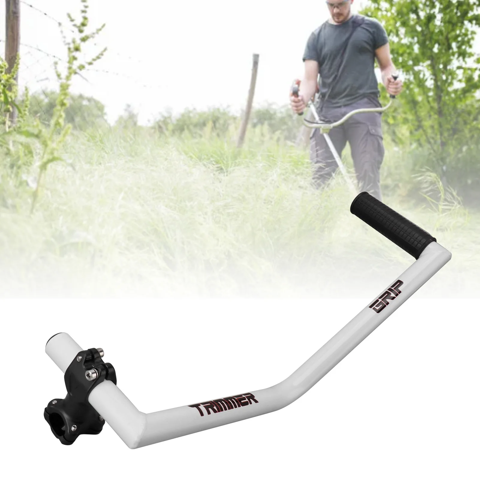 String-Trimmer-Handle-Grip-Aluminium-Alloy-Simple-Installation ...