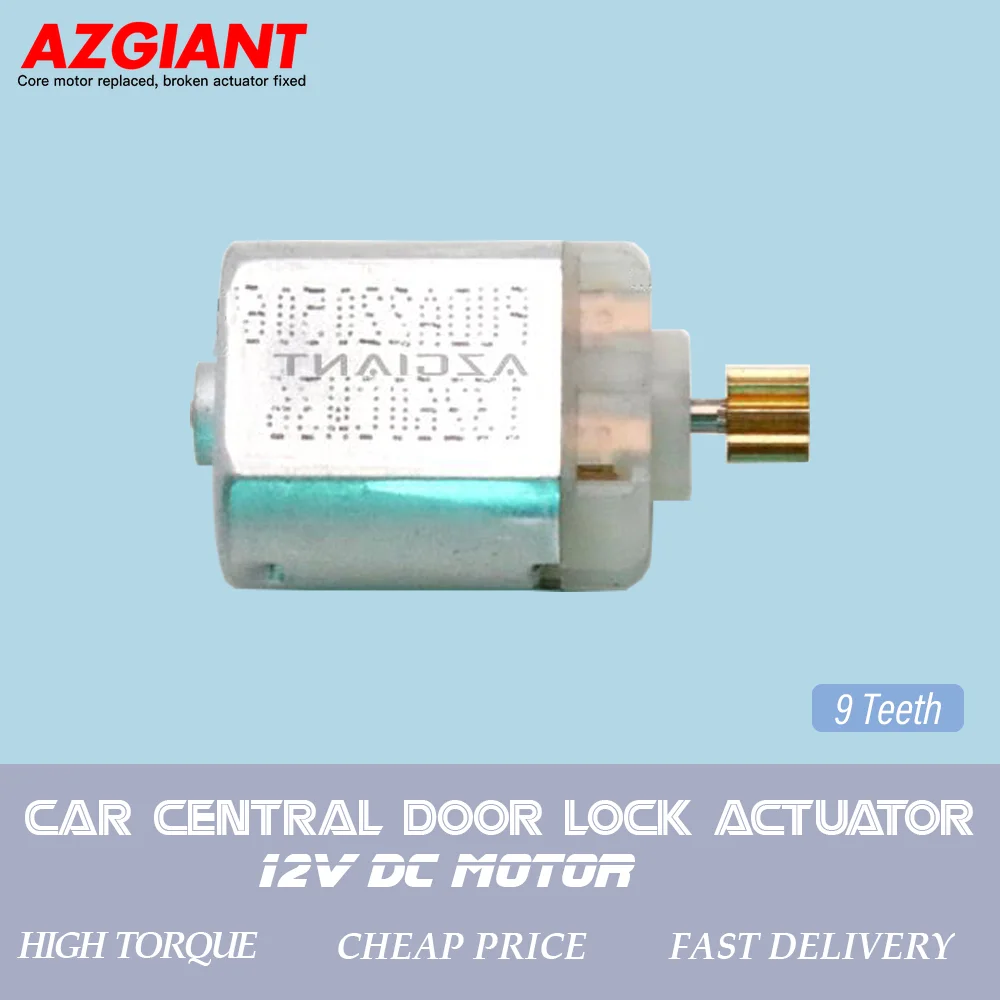 AZGIANT-1-5pcs-9Teeth-4G1837015-Automotive-Central-Lock-Actuator-12V-DC ...