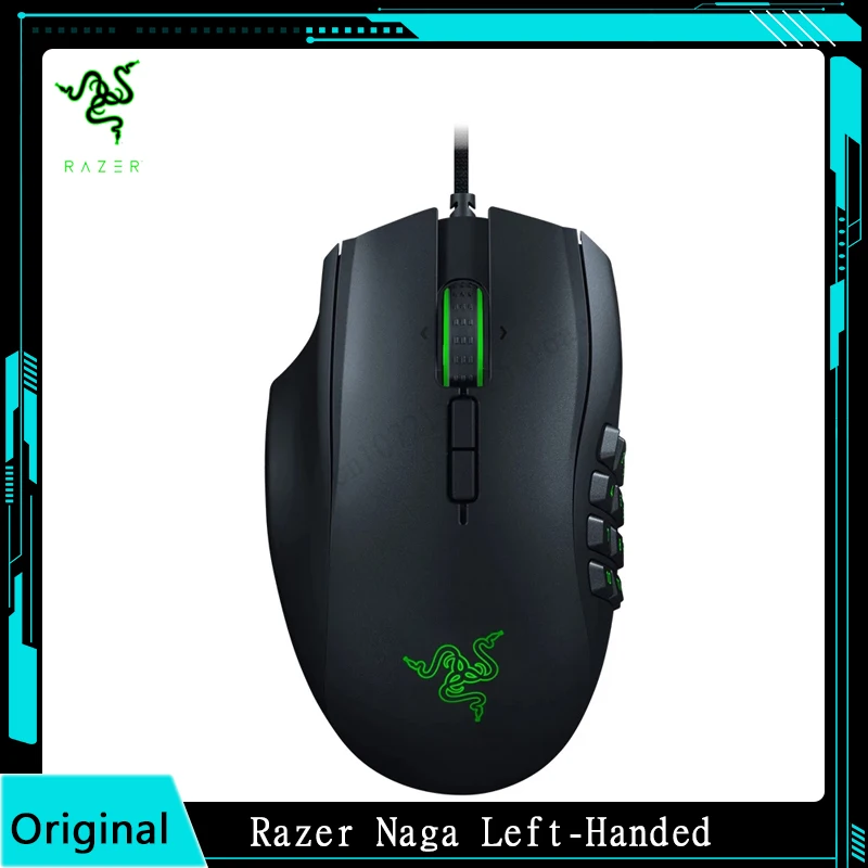 Razer-Naga-Mouse-ergon-mico-canhoto-para-jogos-original-MMO-12-bot-es ...