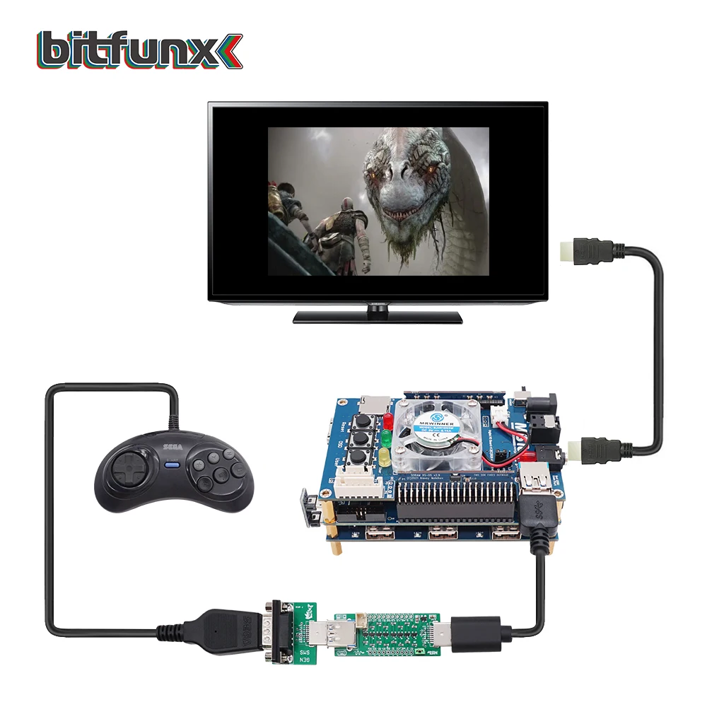 Snac Controller Adapter Voor Mister Fpga Usb 3.0 Accessoire Converter ...