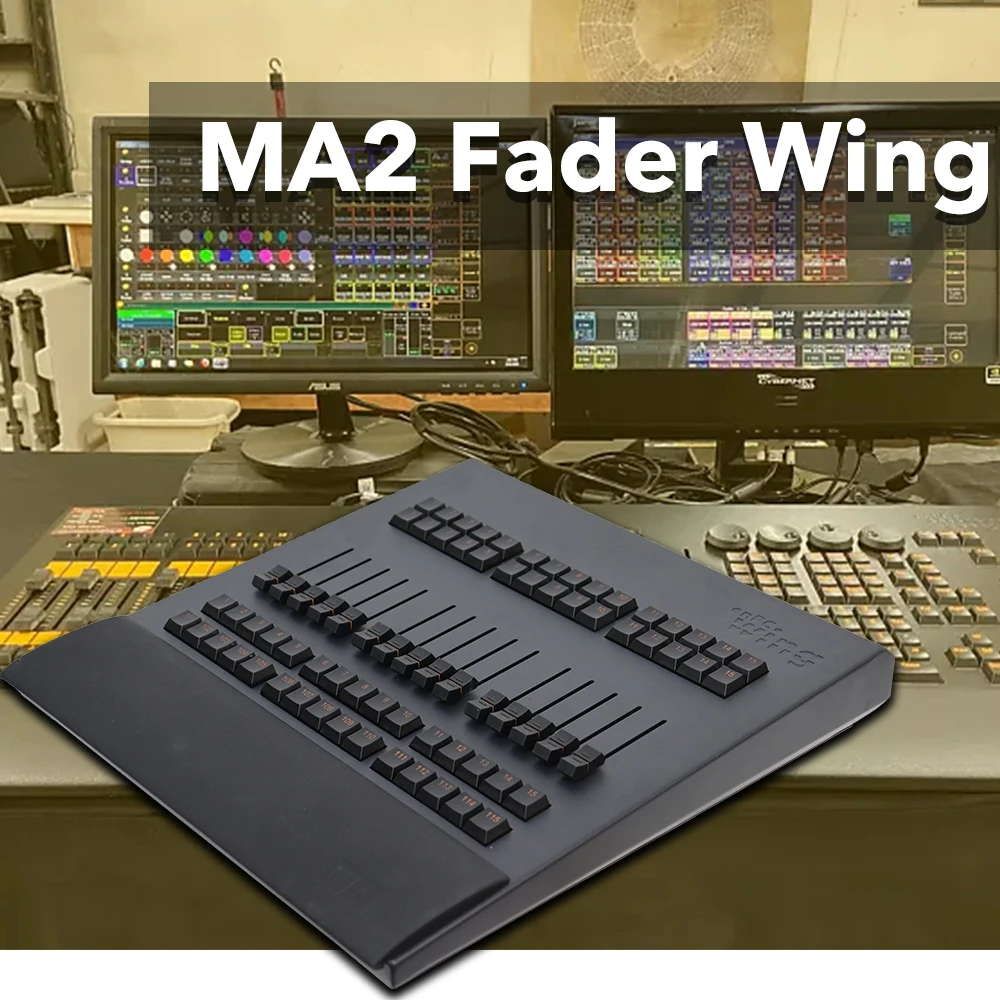 Controlador-de-iluminaci-n-profesional-MA2-Fader-Wing-DMX-512 ...