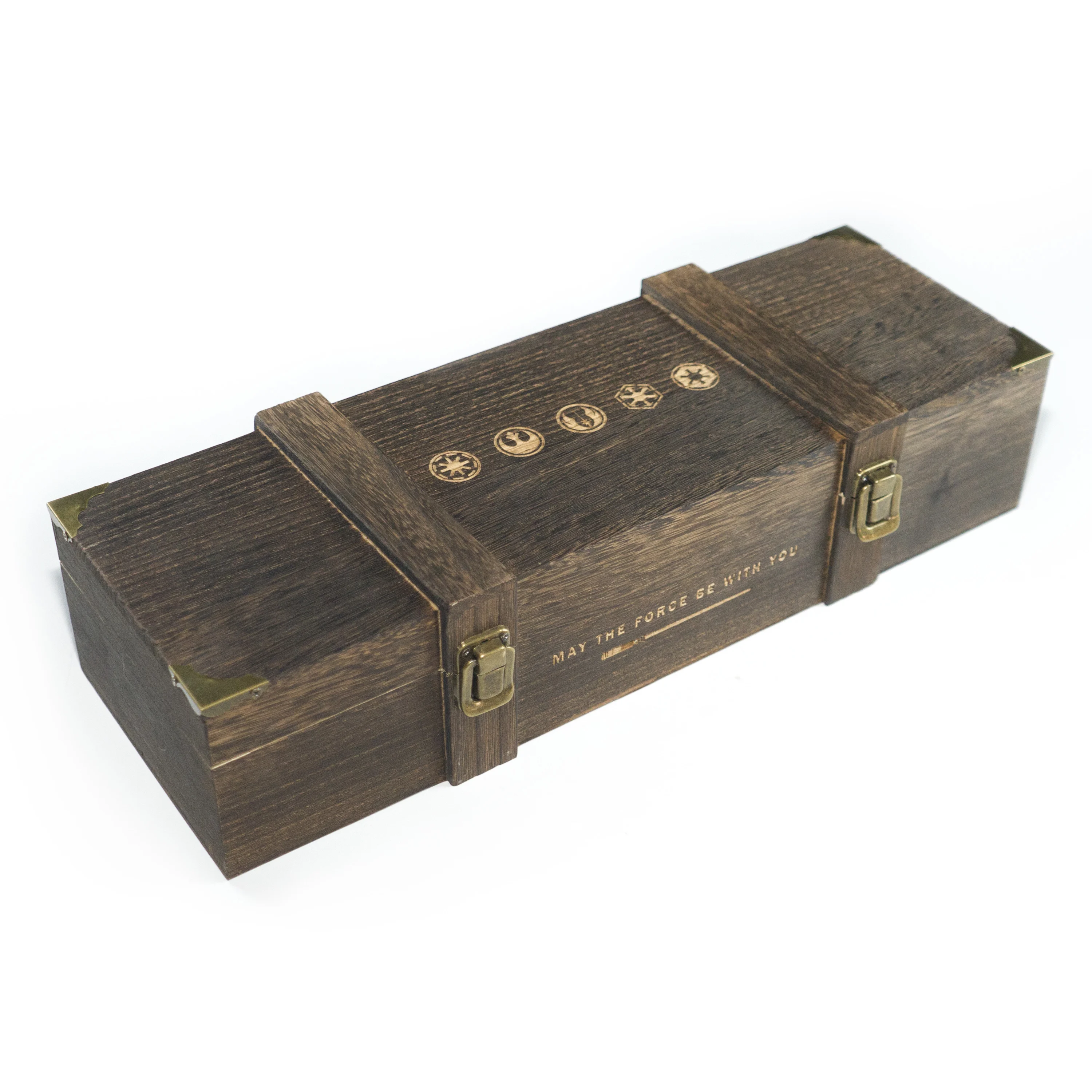 43x15x10cm-Wooden-Lightsaber-Box-With-Foam-Cotton-Inside-Packing-Can ...