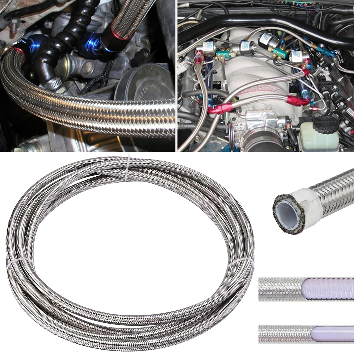 1M-6AN-Fuel-Line-Hose-Stainless-Steel-Braided-Fuel-Hose-CPE-Oil-Gas ...