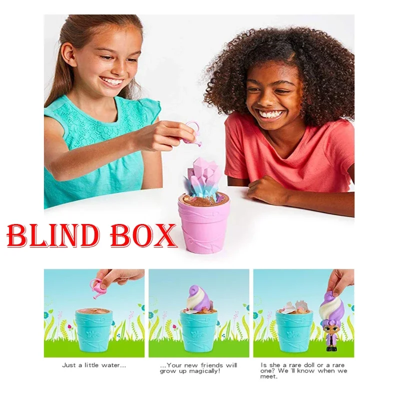 DIY-Cute-Elf-Blind-Box-Surprise-Blume-Doll-Long-Hair-Girl-Magic-Flower ...