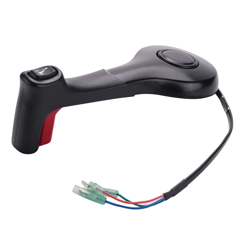 Outboard-Trim-Tilt-Handle-Remote-Control-Box-Throttle-Shift-Lever-For ...