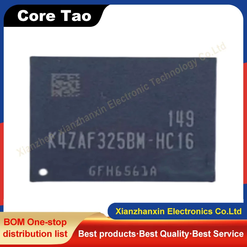 1pcs-lot-K4ZAF325BM-HC16-K4ZAF325BM-BGA180-16Gb-256-32-GDDR6-video ...
