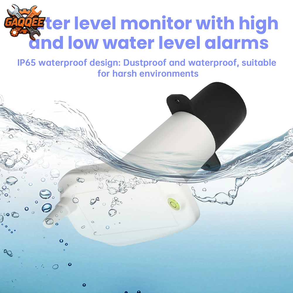 Wireless Liquid Level Sensor High-Precision Ultrasonic Water Level ...