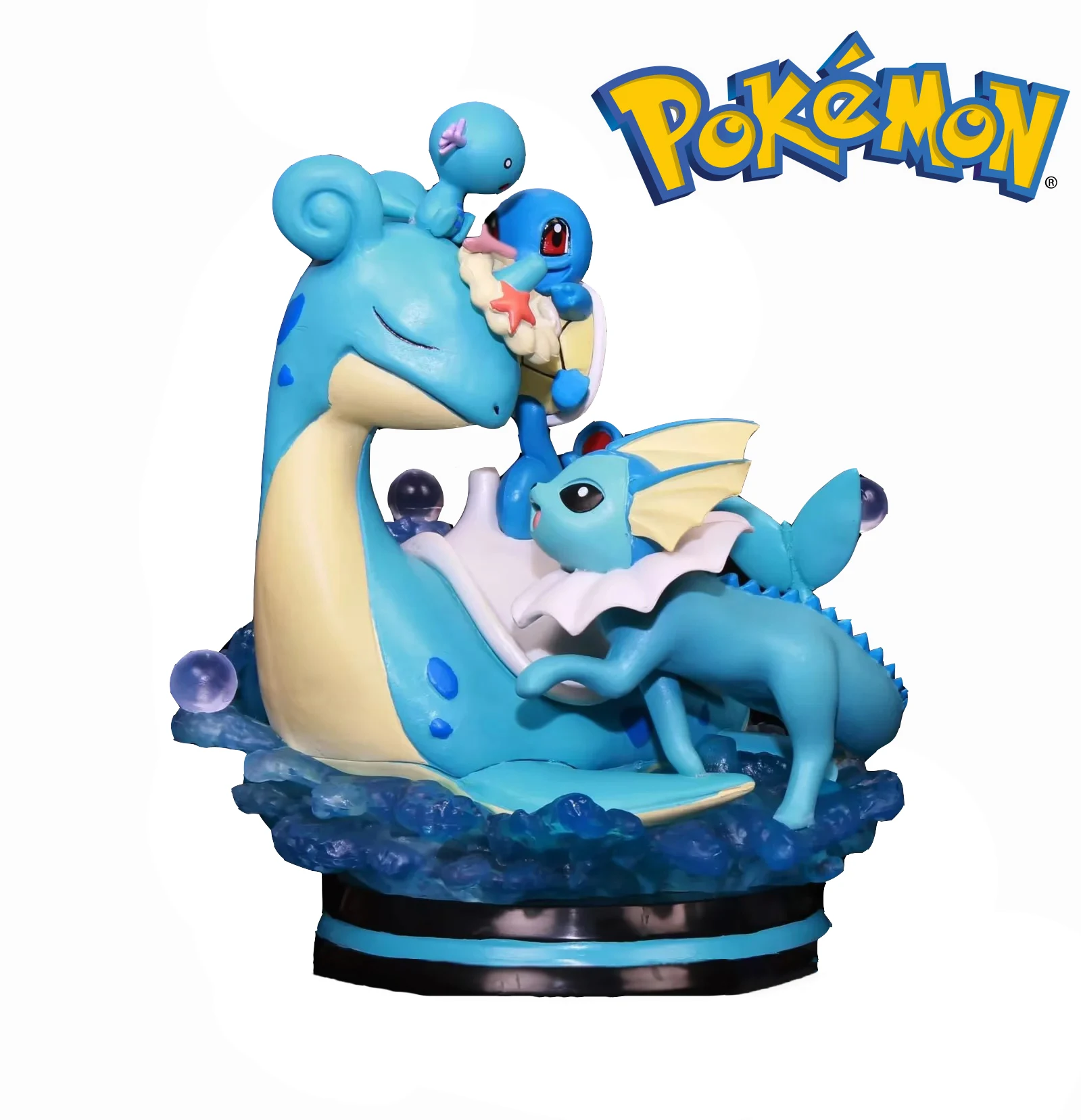 Pokemon-gk-mew-dois-jenny-tartaruga-anime-figura-luminosa-pikachu-16cm ...