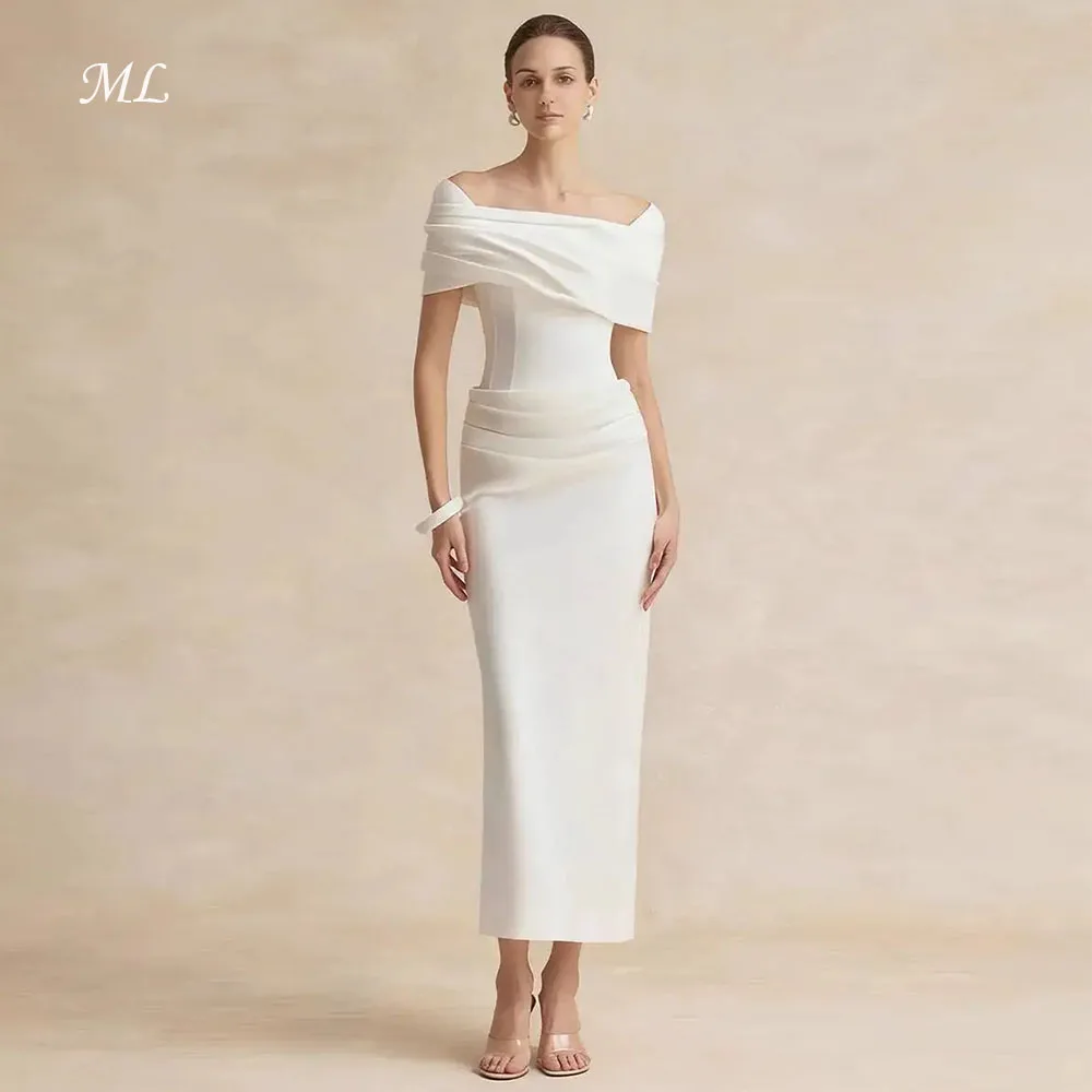 ML Customized Elegant Mermaid Party Formal Evening Party Dresses Short ...
