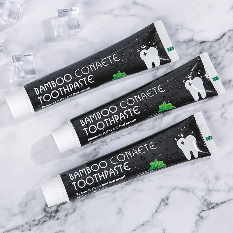 Bamboo-Charcoal-Black-Toothpaste-Coconut-Shell-Black-Activated-Carbon ...