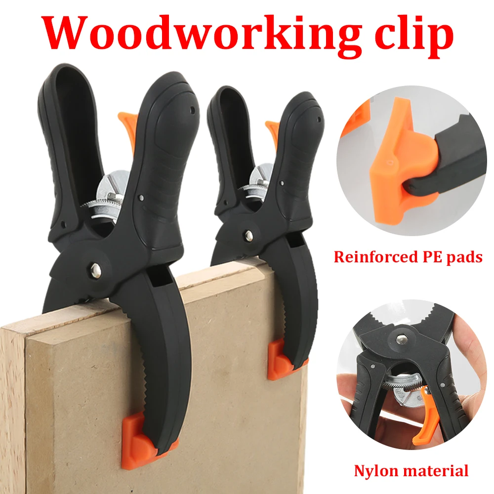 Woodworking-Clamp-Tool-Nylon-Adjustable-Woodworking-Clamps-Universal ...