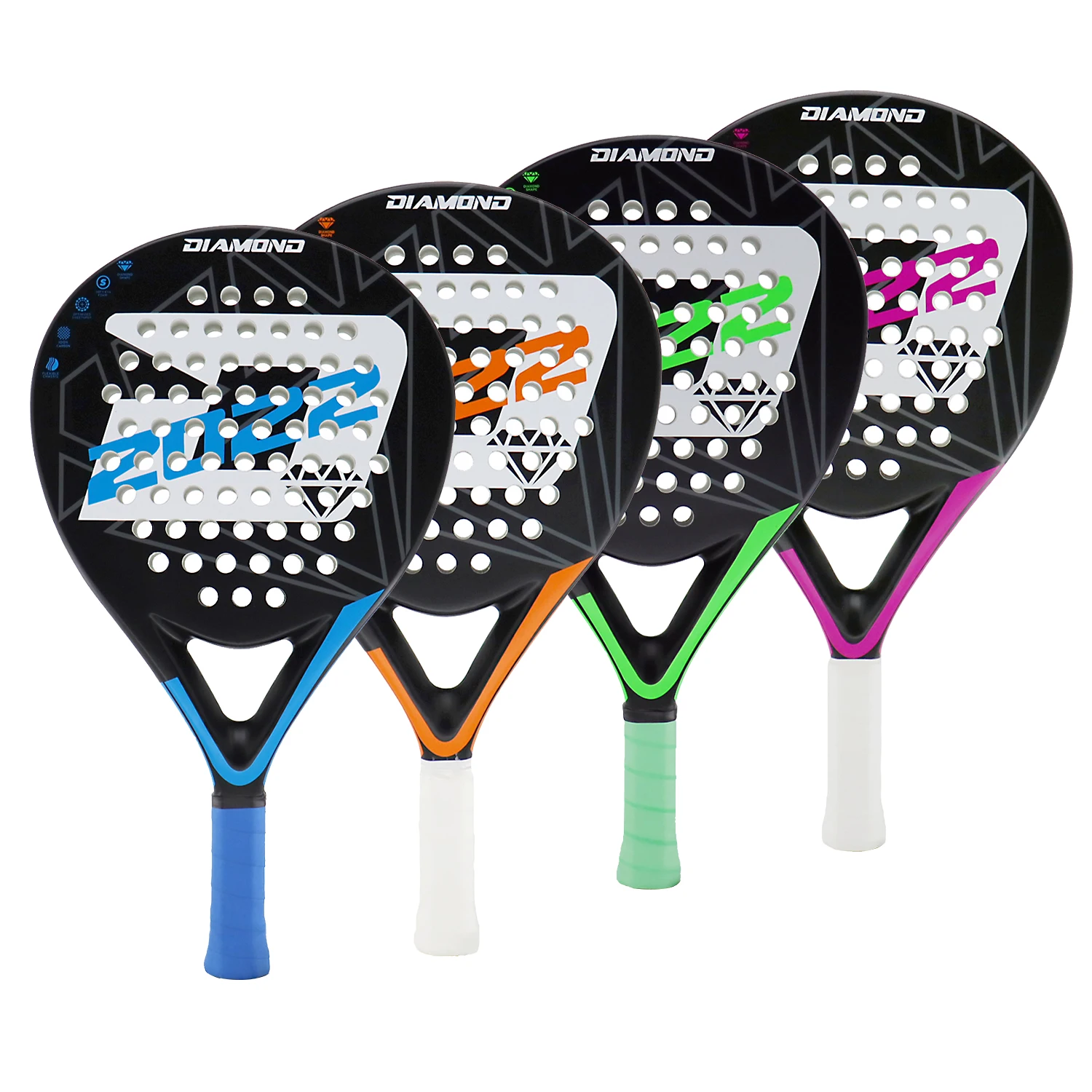 Padel-Racket-Full-Carbon-Fiber-Surface-High-Balance-with-EVA-SOFT ...