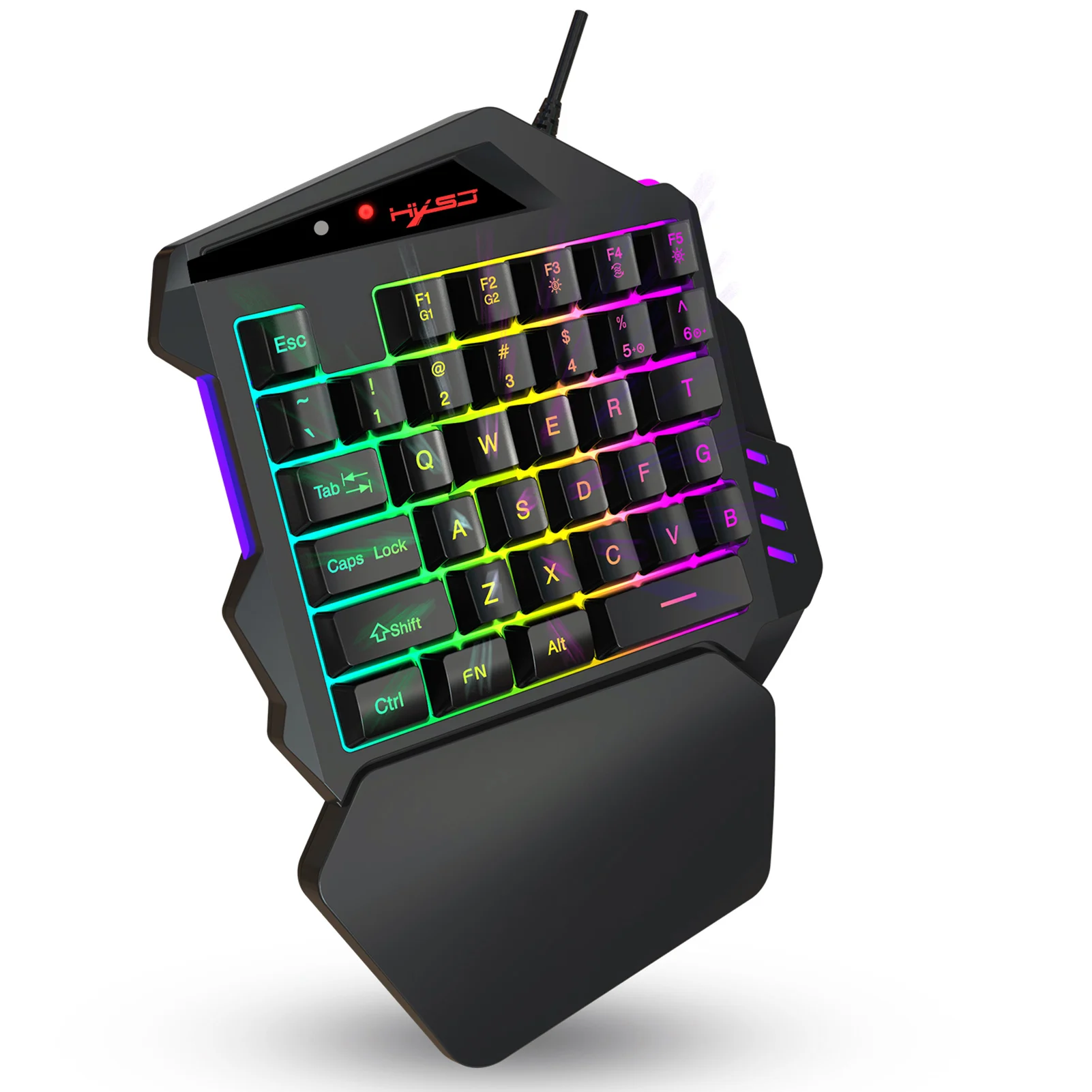 One handed Keyboard RGB Gaming Keypads Gaming Keypad Portable Gaming ...