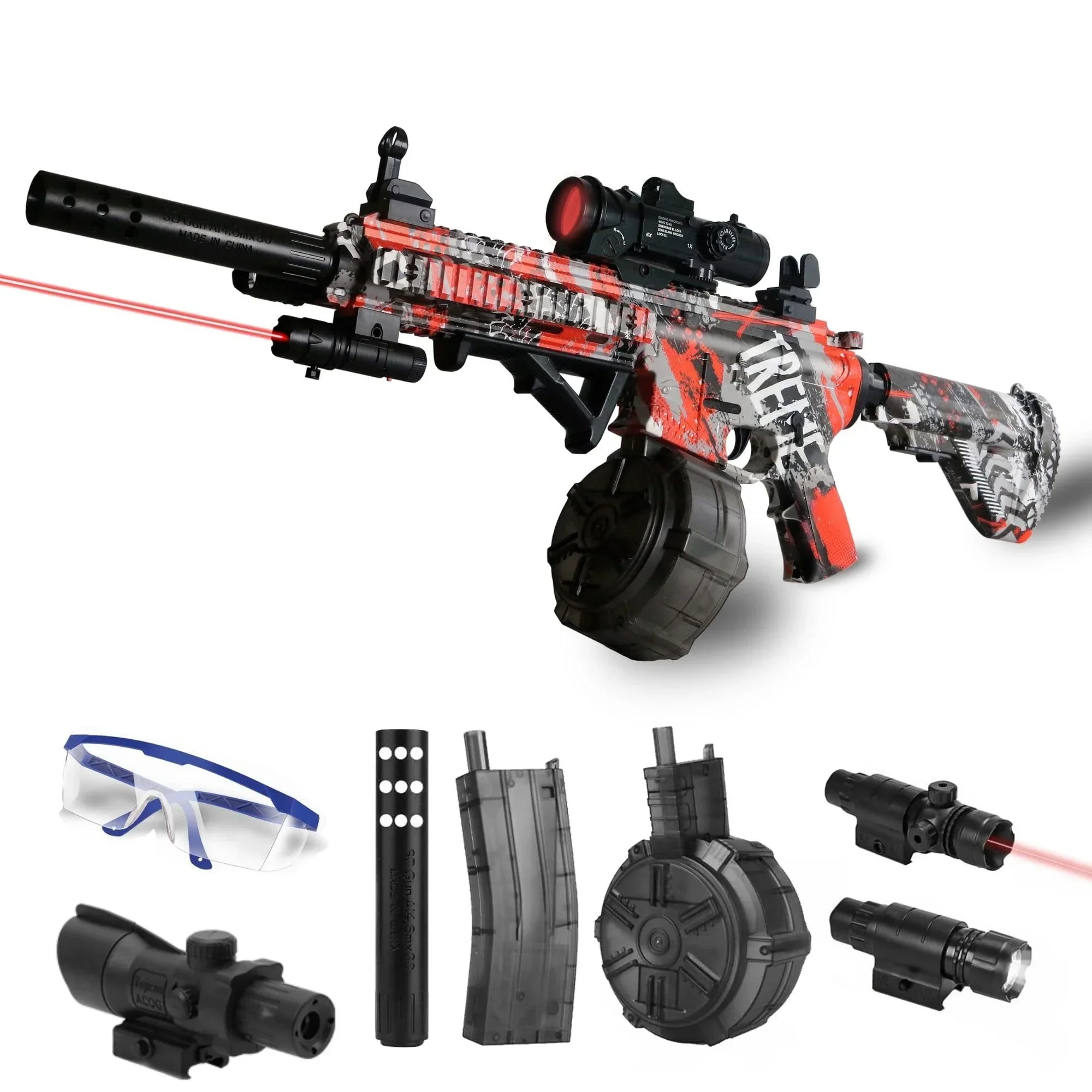 2024-Gel-Ball-Electric-Splatter-Ball-Gun-Automatic-Airsoft-Pistol-for ...