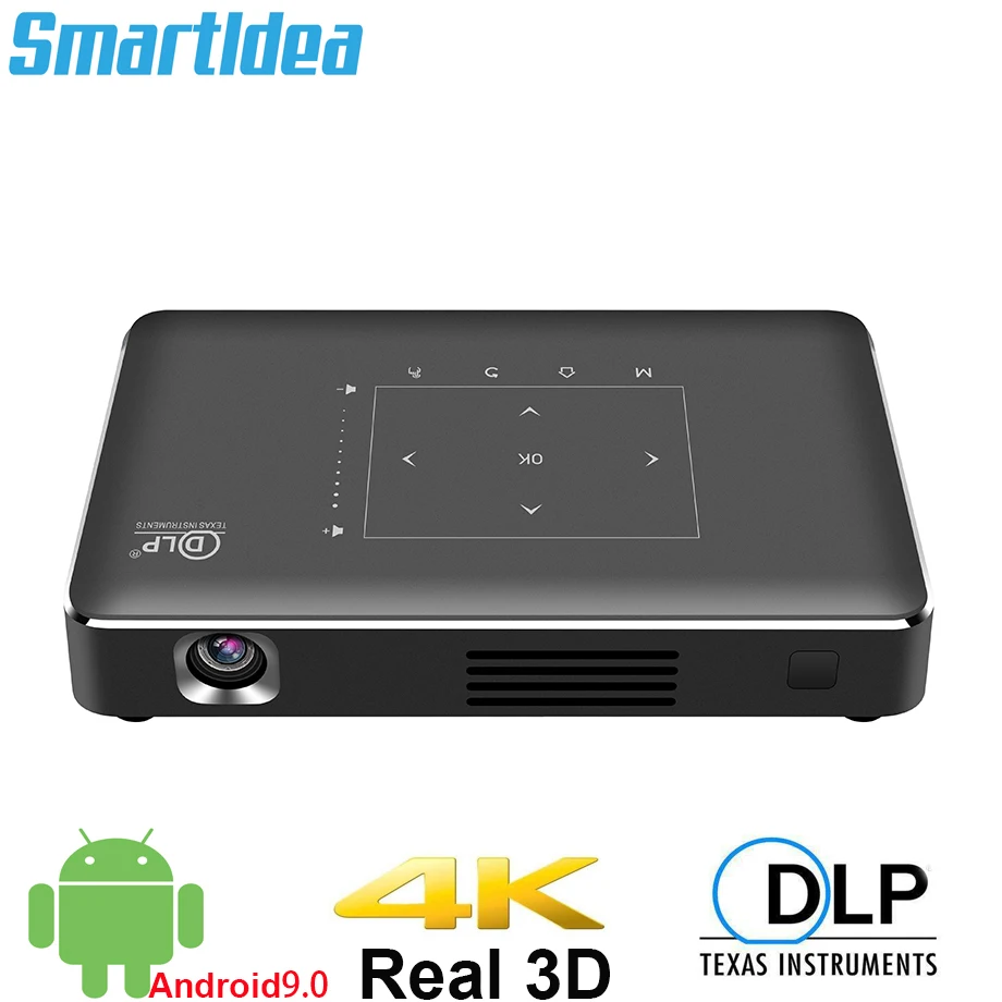 Smartldea-Mini-4K-3D-projector-android-9-0-Dual-2-4G-5G-wifi-BT4-1 ...
