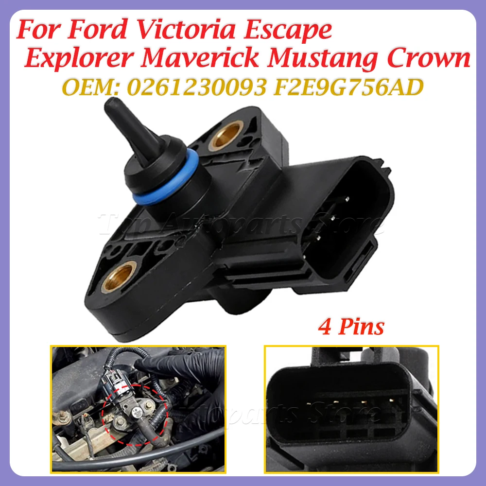 For-Ford-Victoria-Escape-Explorer-Maverick-Mustang-Crown-P0193-FRPS ...