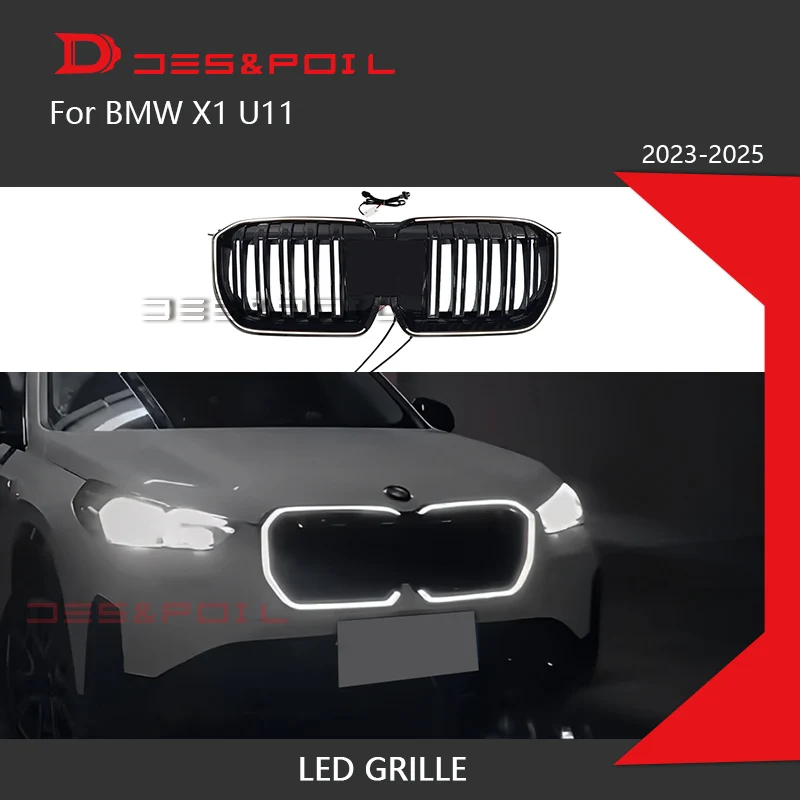 BMW Car Grill Upgrade: Is the X1 U11 LED Grille Worth It for 2023–2025 ...