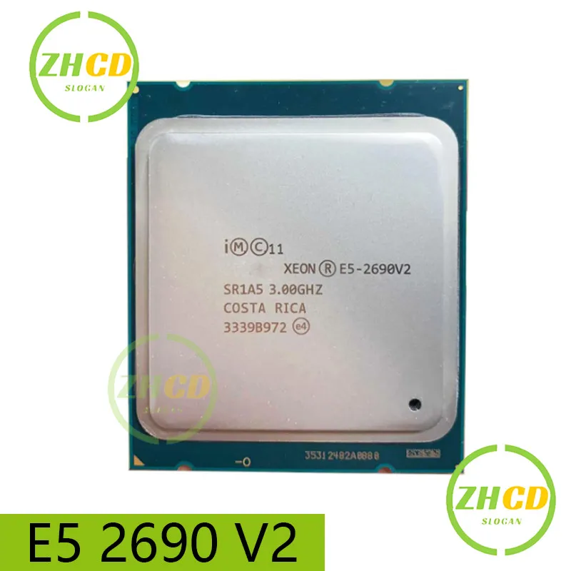 Intel For E5 2690 v2 Processor SR1A5 3.0Ghz 10 Core 25MB slot LGA 2011 ...