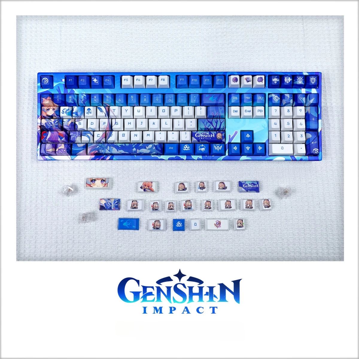 108-Keys-Set-Honkai-Impact-Genshin-Impact-Azur-Lane-Honkai-Star-Rail ...